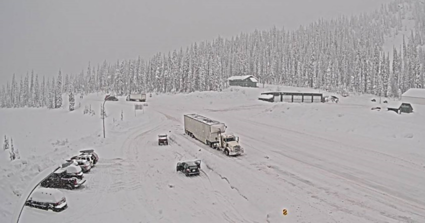 UPDATE: Hwy 3 reopens through the Kootenay Pass