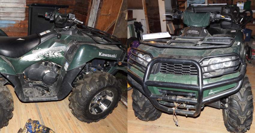Kelowna RCMP seek rightful owner of an ATV that was recovered in November