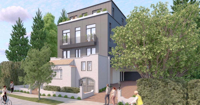 Developer wants to build infill units on Kelowna heritage building property