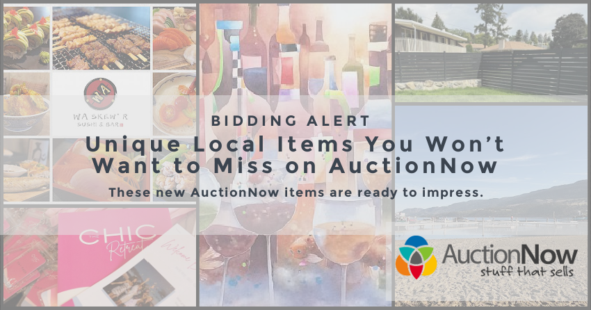 Bidding Alert: Unique Local Items You Won’t Want to Miss on AuctionNow