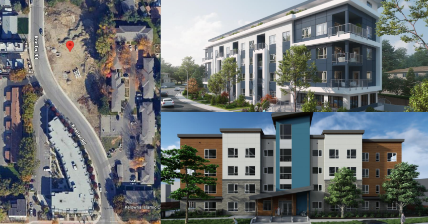 2 rental buildings with nearly 100 units approved by Kelowna council
