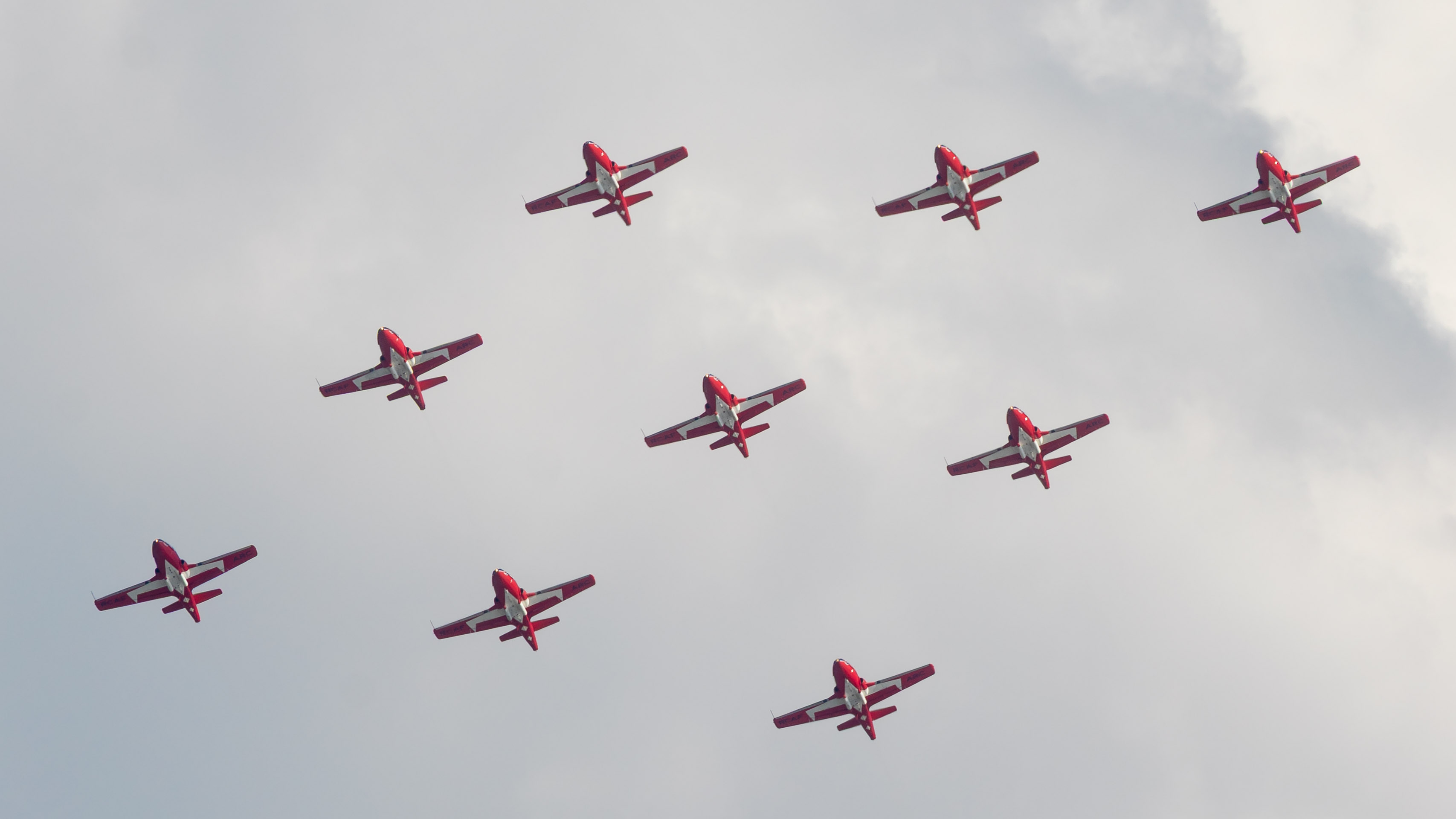 Surprise Snowbirds rehearsal thrills Penticton BC Day crowds