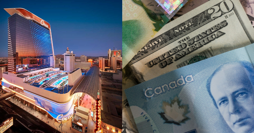 Canadians hit Vegas in droves to take advantage of Canadian money at ...