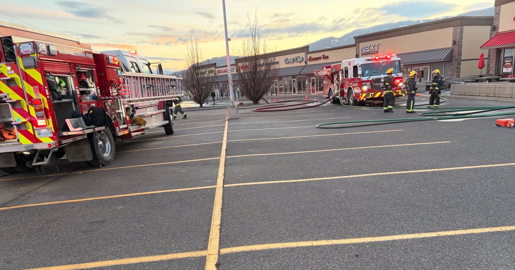 West Kelowna crews douse fire at Arby’s