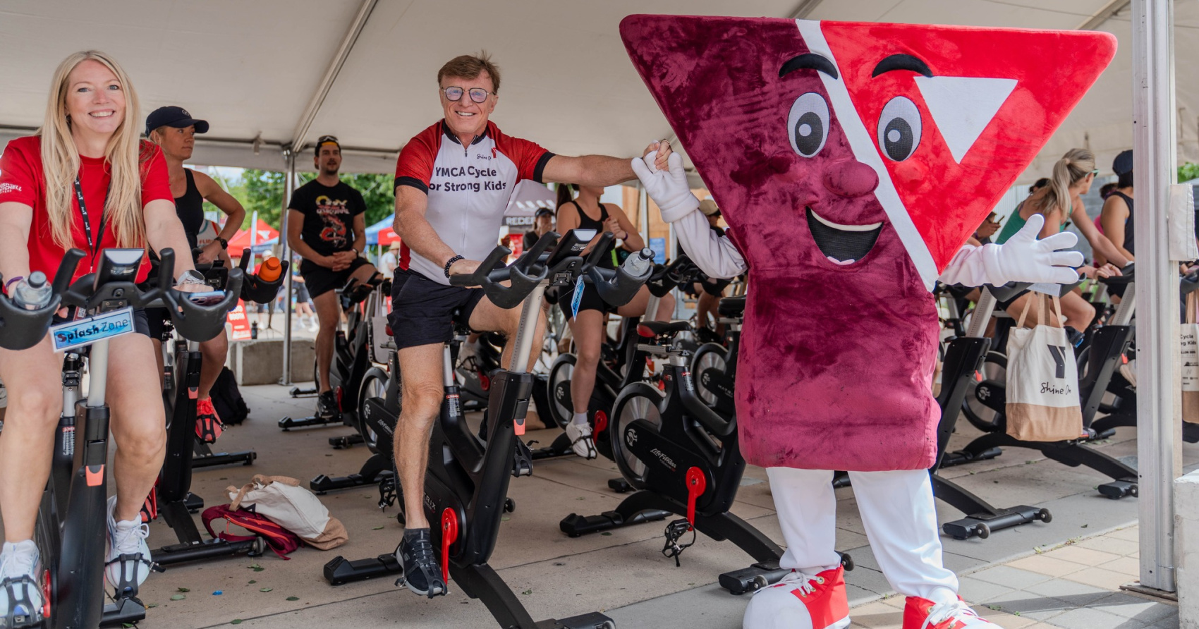 Water Street closed Sunday for YMCA Cycle for Strong Kids event