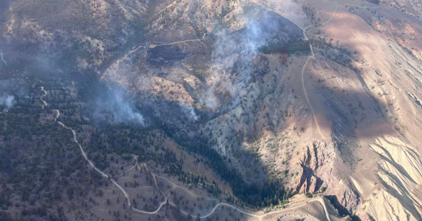 UPDATE: Area restriction put in place for Shetland Creek fire