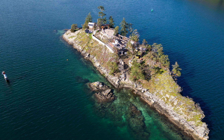 Off-grid private island in BC hits the market for just over $800K