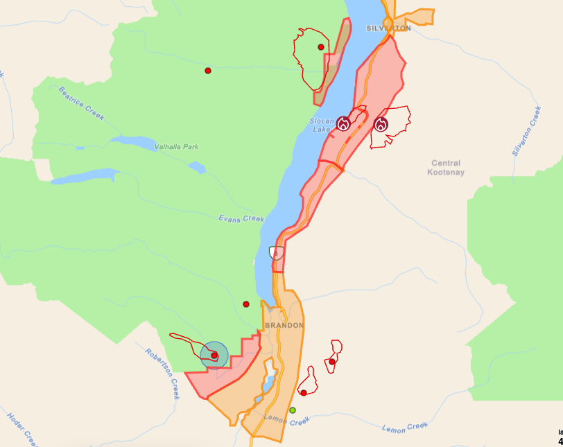 Heavy smoke challenging firefighting efforts in the Central Kootenays ...