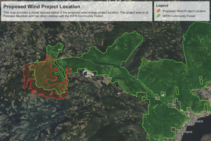 Westbank First Nation signs purchase agreement, moves wind project forward