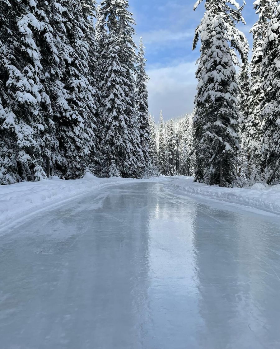 Add this Okanagan ski resort’s forest skating loop to your winter ...