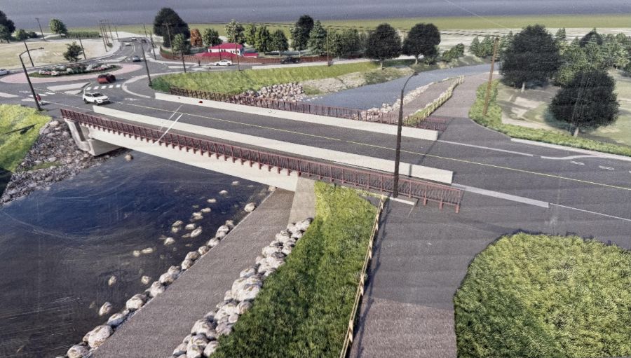 VIDEO: Sneak peek at the new KLO Road Bridge over Mission Creek
