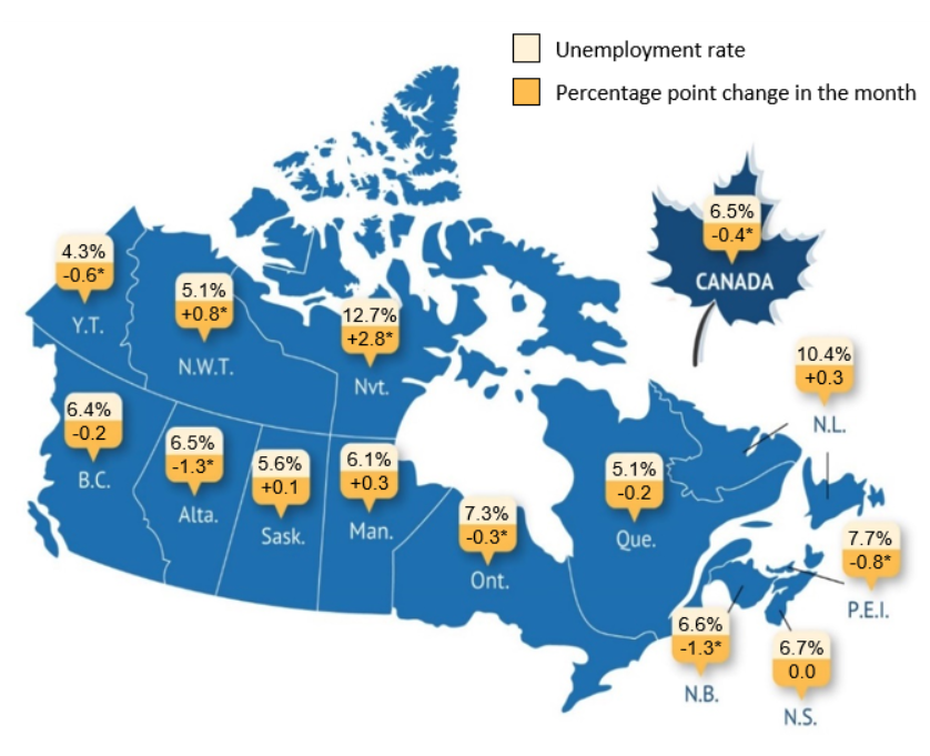 Kelowna had highest unemployment rate in Canada last month: StatCan