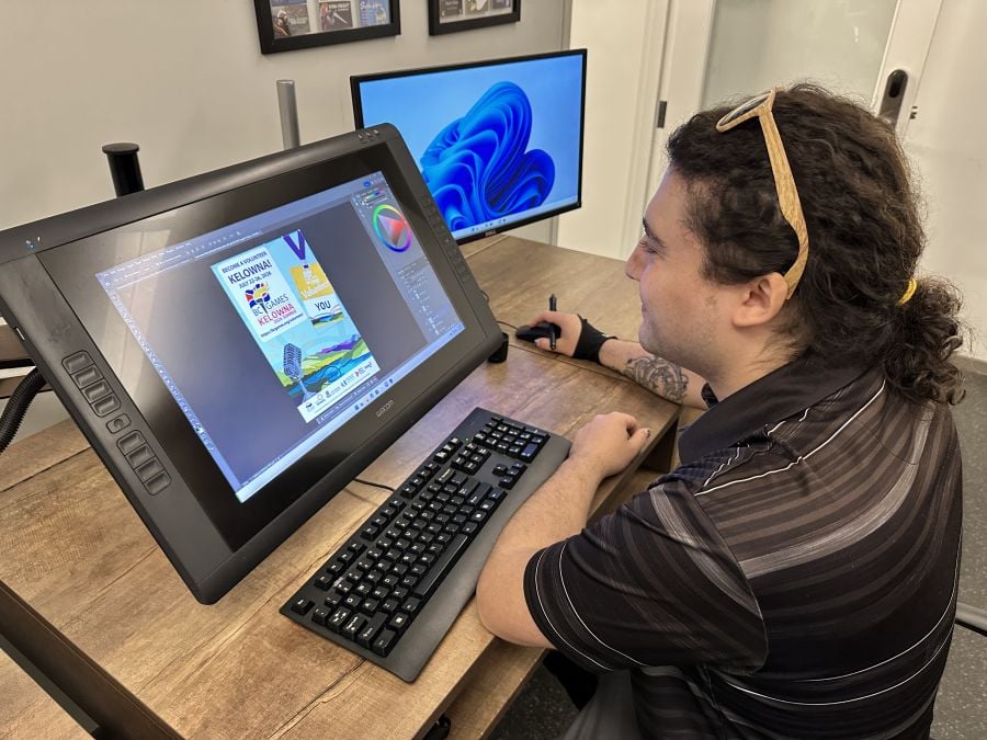 OC animation students help brand the BC Summer Games