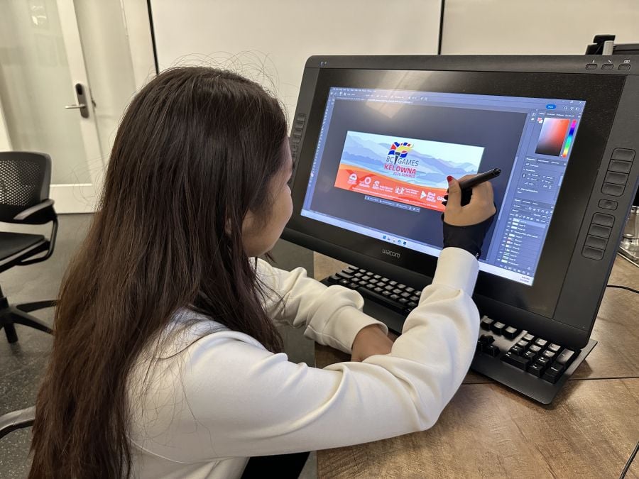 OC animation students help brand the BC Summer Games