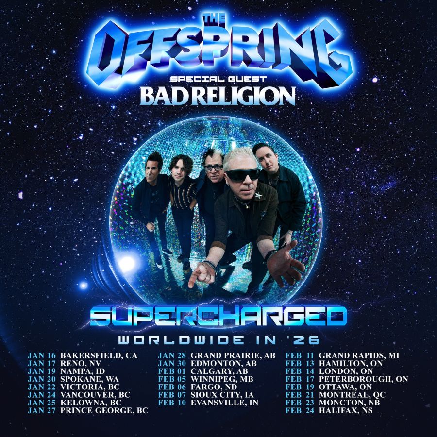 The Offspring set to play Kelowna’s Prospera Place in early 2026