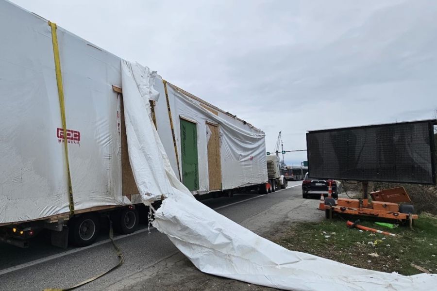UPDATE: Commercial truck that hit BC highway overpass was hauling ...