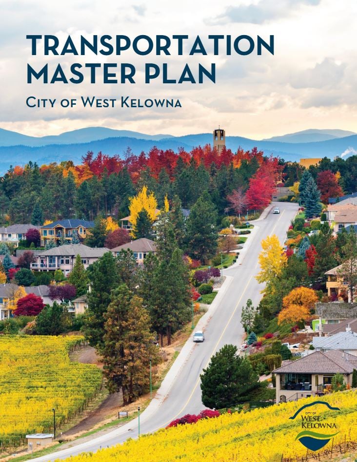 West Kelowna council adopts updated Transportation Master Plan