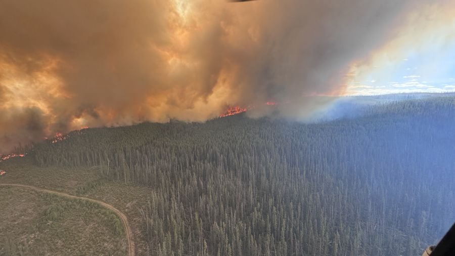 Only 1 BC wildfire is ‘out of control’ at this time, but it’s a big one ...