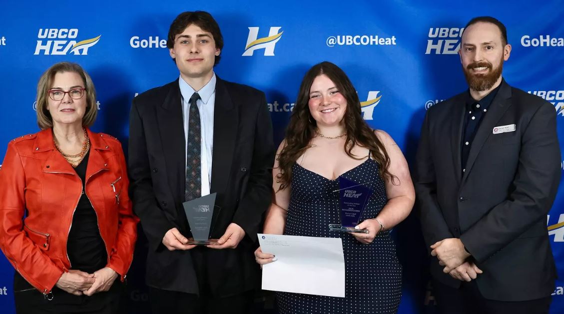 Van Geel, Alexander-Carew named UBCO Heat Outstanding Athletes of the Year