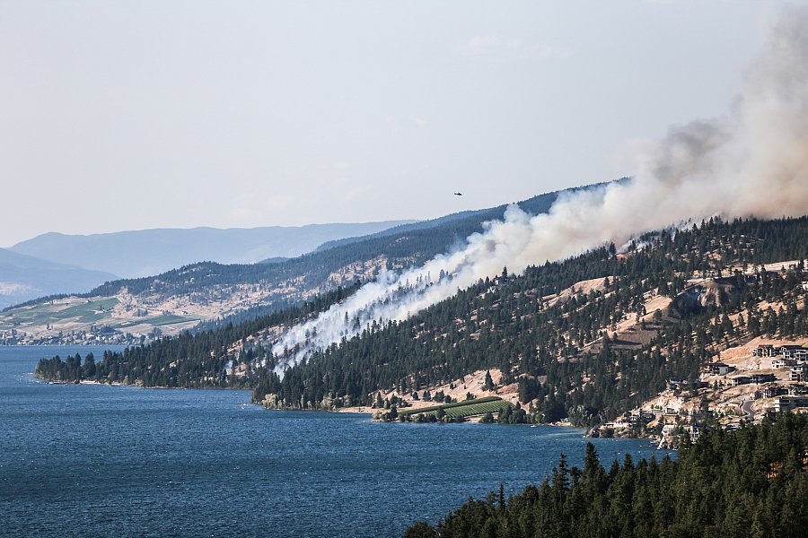 UPDATE: Okanagan Centre fire now 90% contained